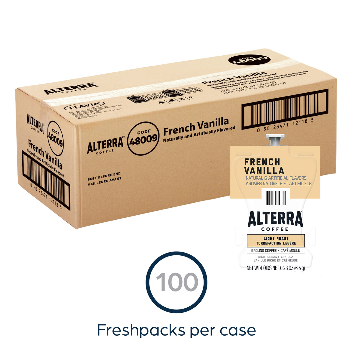 ALTERRAÂ® French Vanilla Coffee Fresh Packs for Flavia Brewers ...