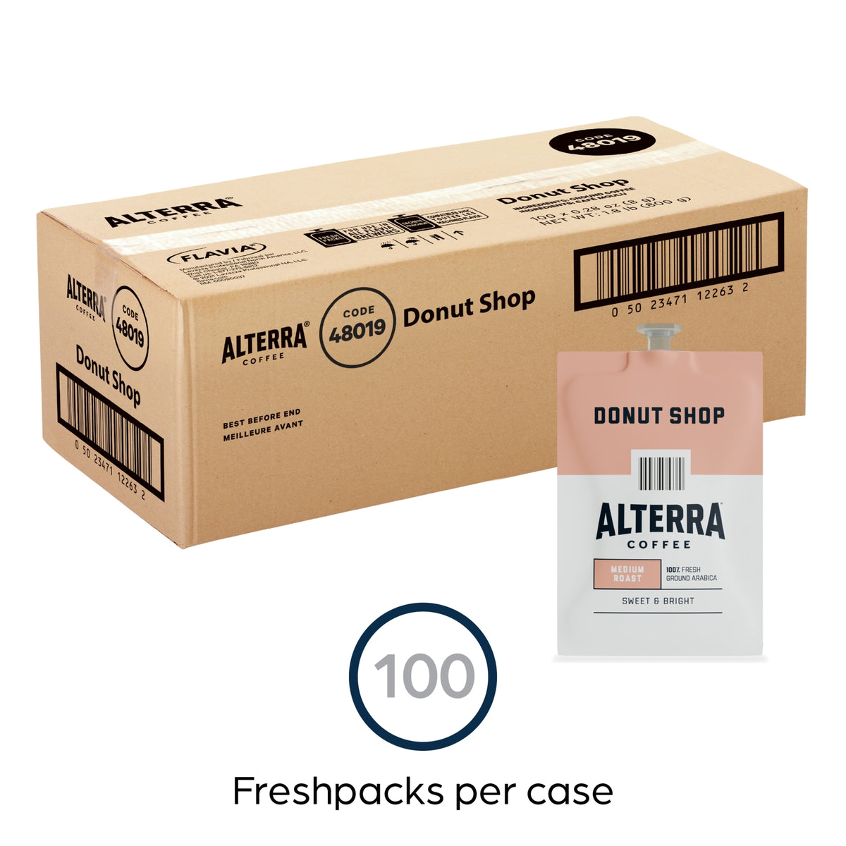Alterra® Donut Shop Blend Coffee Fresh Packs for Flavia Brewers ...