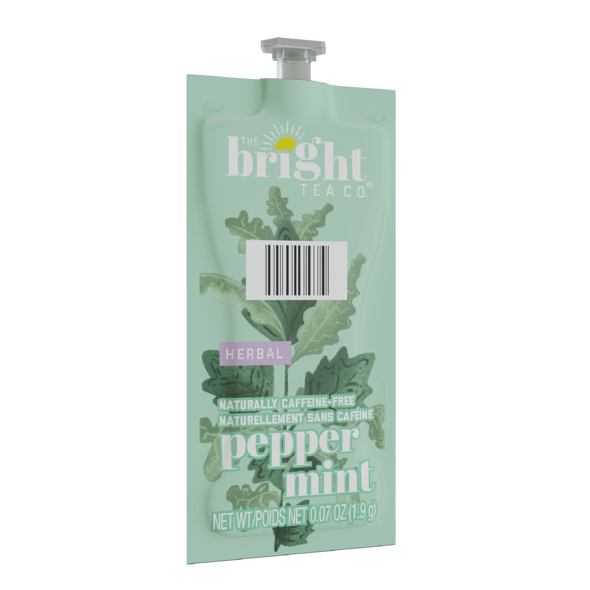 The Bright Tea Co.® Peppermint Herbal Tea Fresh Packs for Flavia Brewer ...