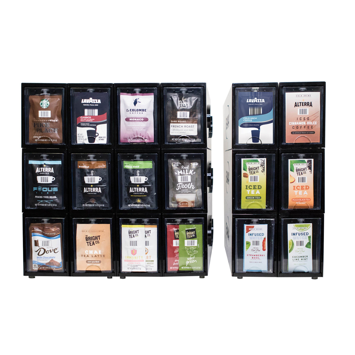 Modular Merchandiser 12 Drawer – MyFlavia by Lavazza